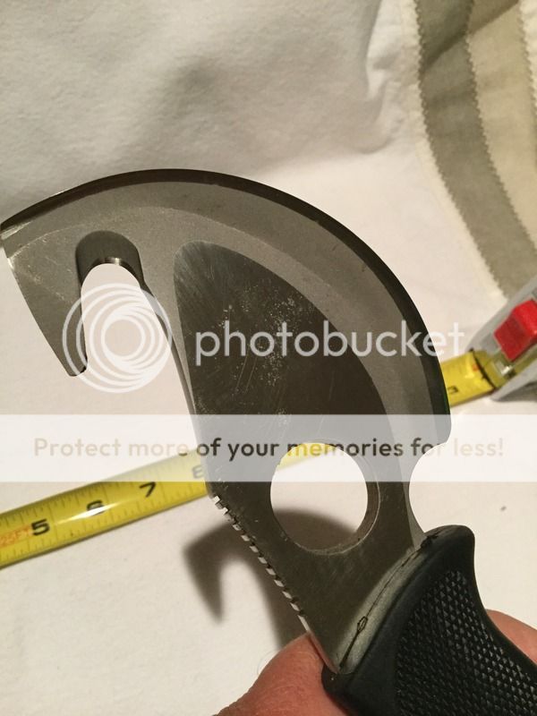 ALL SOLD Junglee Fixed Blades Baby Hook Cleaver & Alaskan Hook Cleaver ...