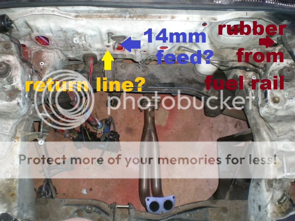 Help me identify these fuel lines [pic] | Honda CRX Forum